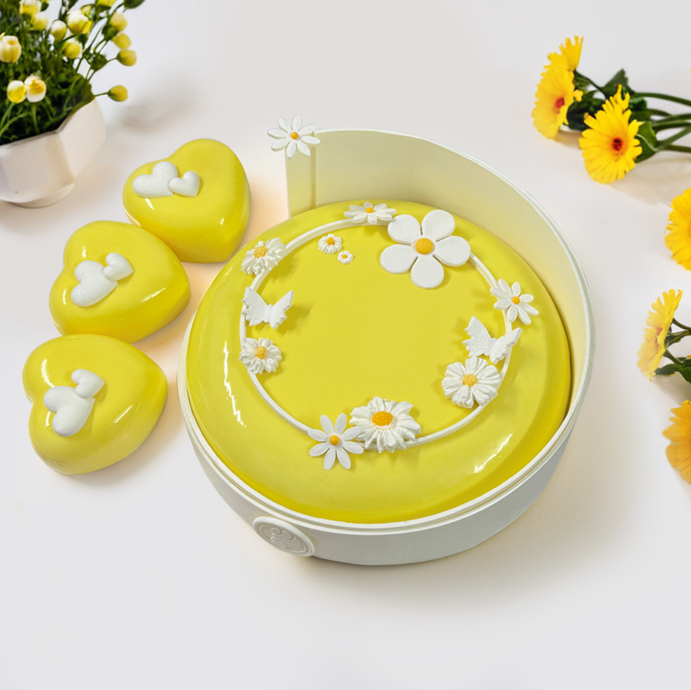 Bánh Entremet Garden Whisper Yellow - Plantinh - Plantinh - Bánh kem ...