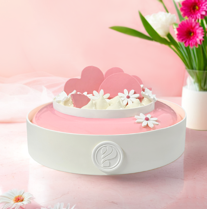 Bánh Entremet Tropical Delight Pink - Plantinh - Bánh kem lạnh Entremet ...